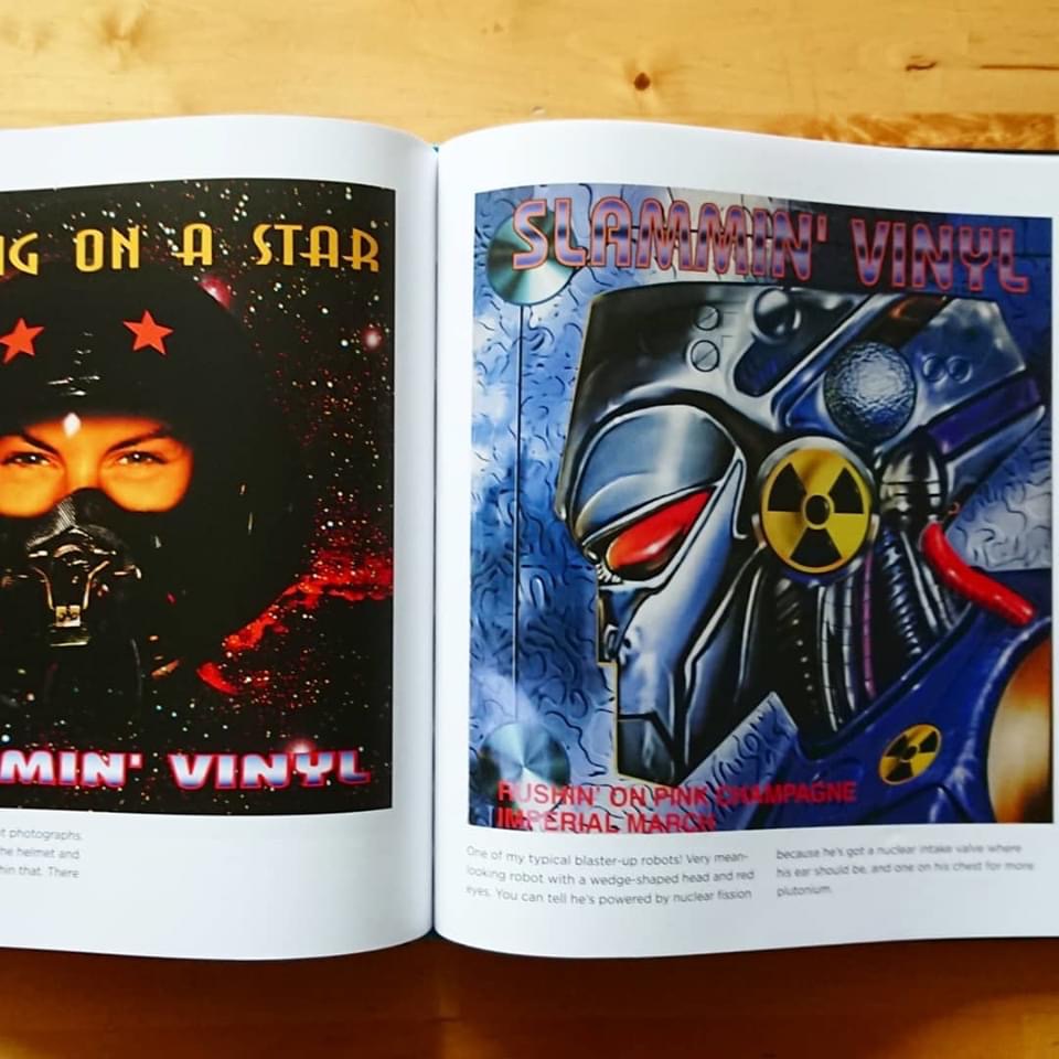 Rave art book – Junior Tomlin